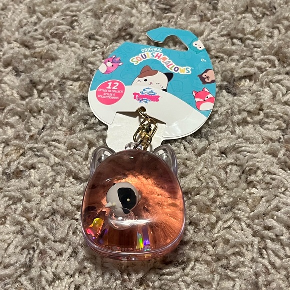 Squishmallows | Other | Squishmallows Tsunameez Connor The Cow Keychain ...